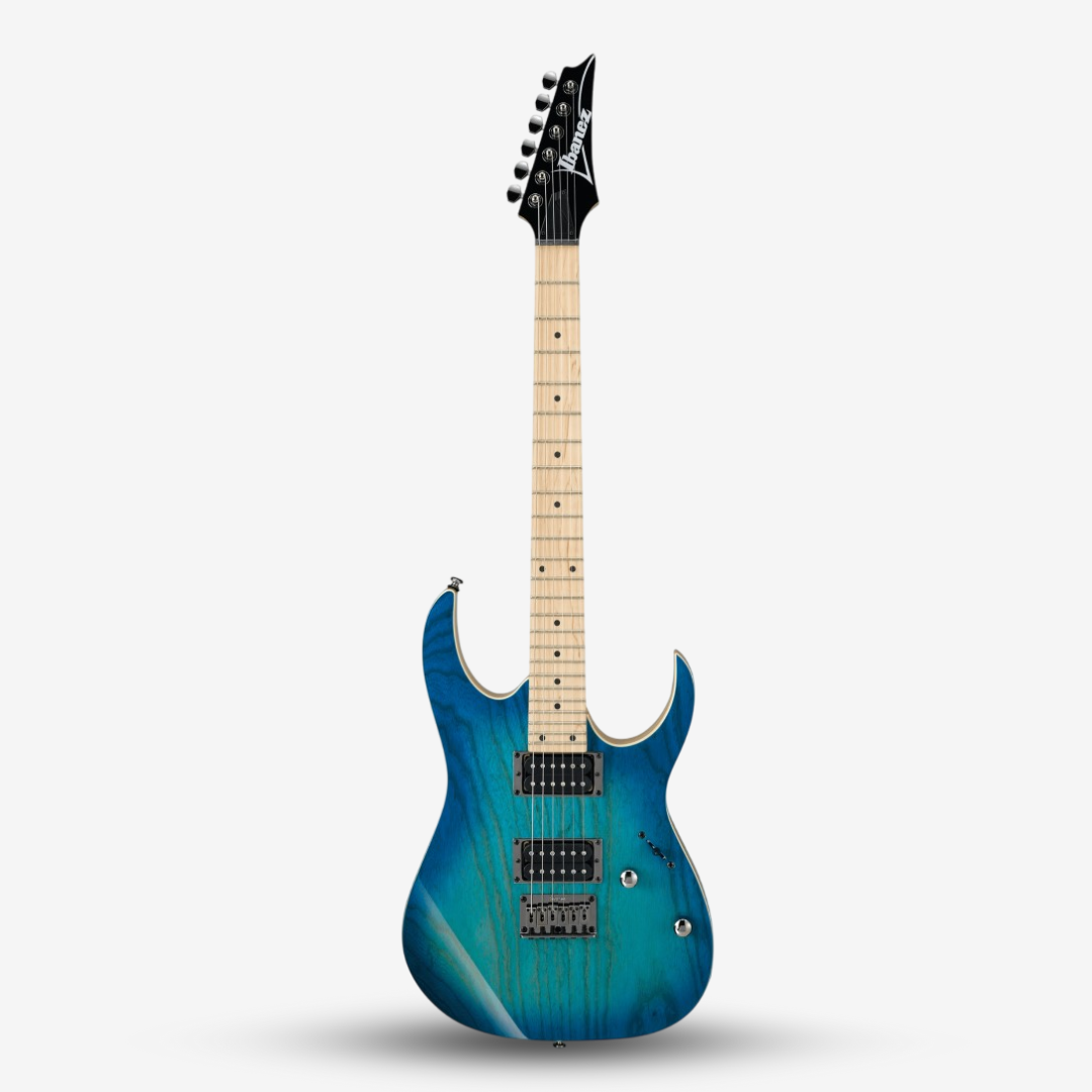 Ibanez RG421AHM-BMT RG Standard Series Electric Guitar - Blue Moon Bur ...