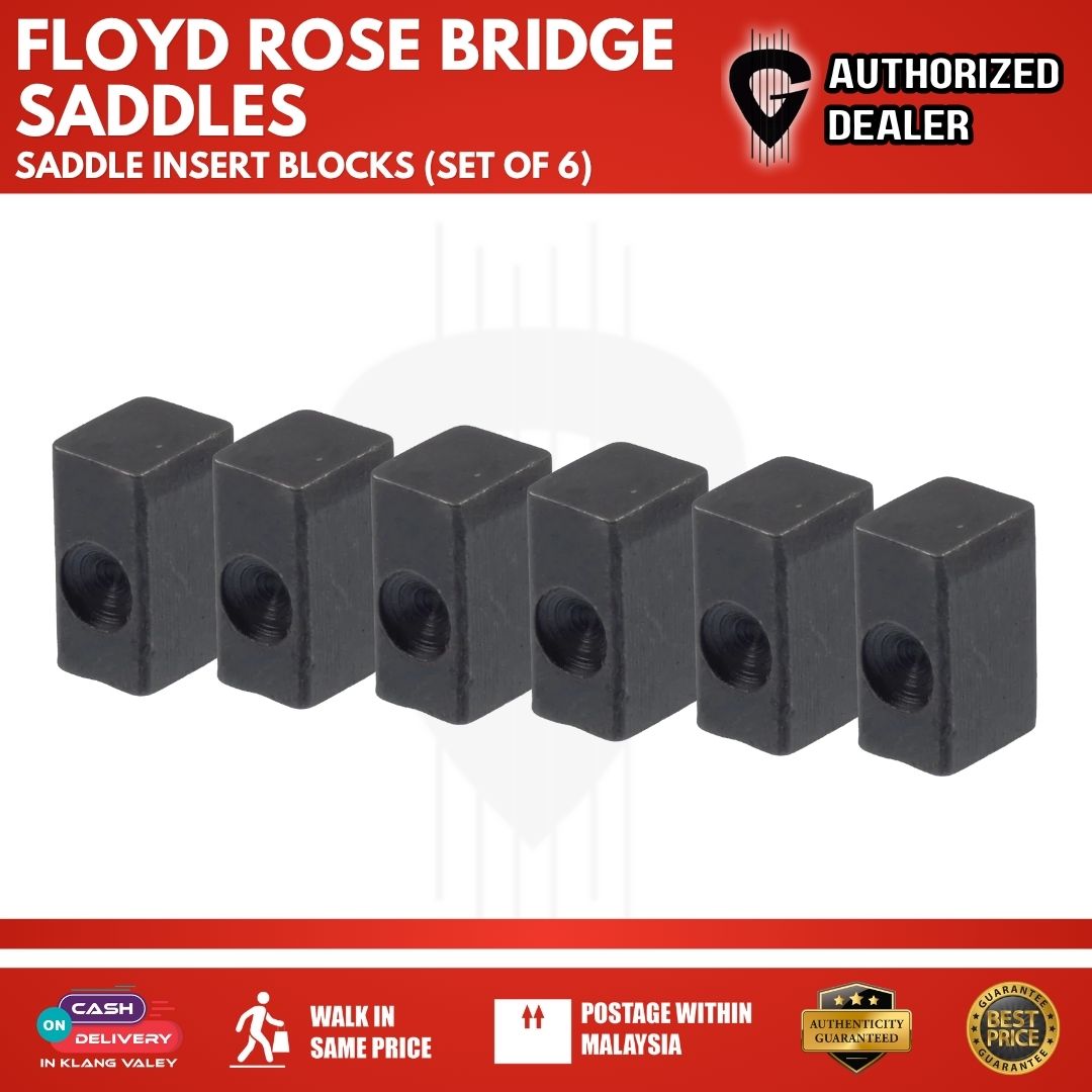 Electric Guitar Floyd Rose Bridge Saddles Saddle Insert Blocks (Set of ...