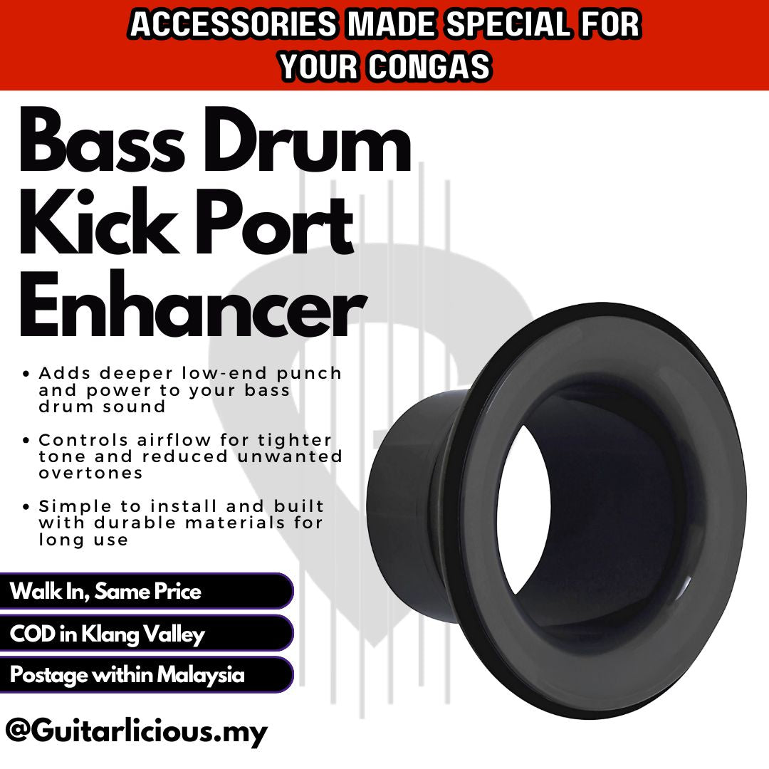 Bass Drum Kick Port Enhancer ( Kick Port ) – GUITARLICIOUS
