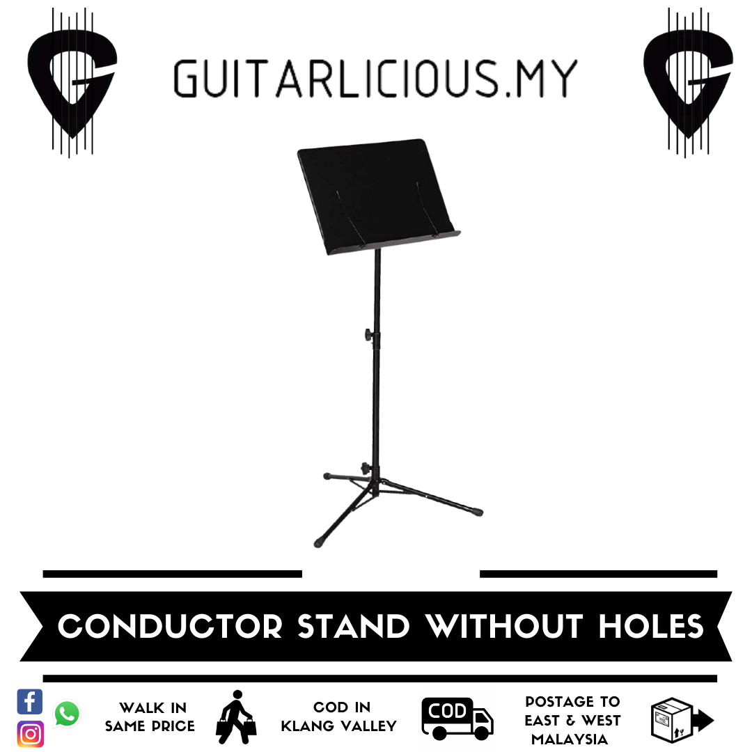 Music Stand Conductor Stand without holes (HY207) – GUITARLICIOUS