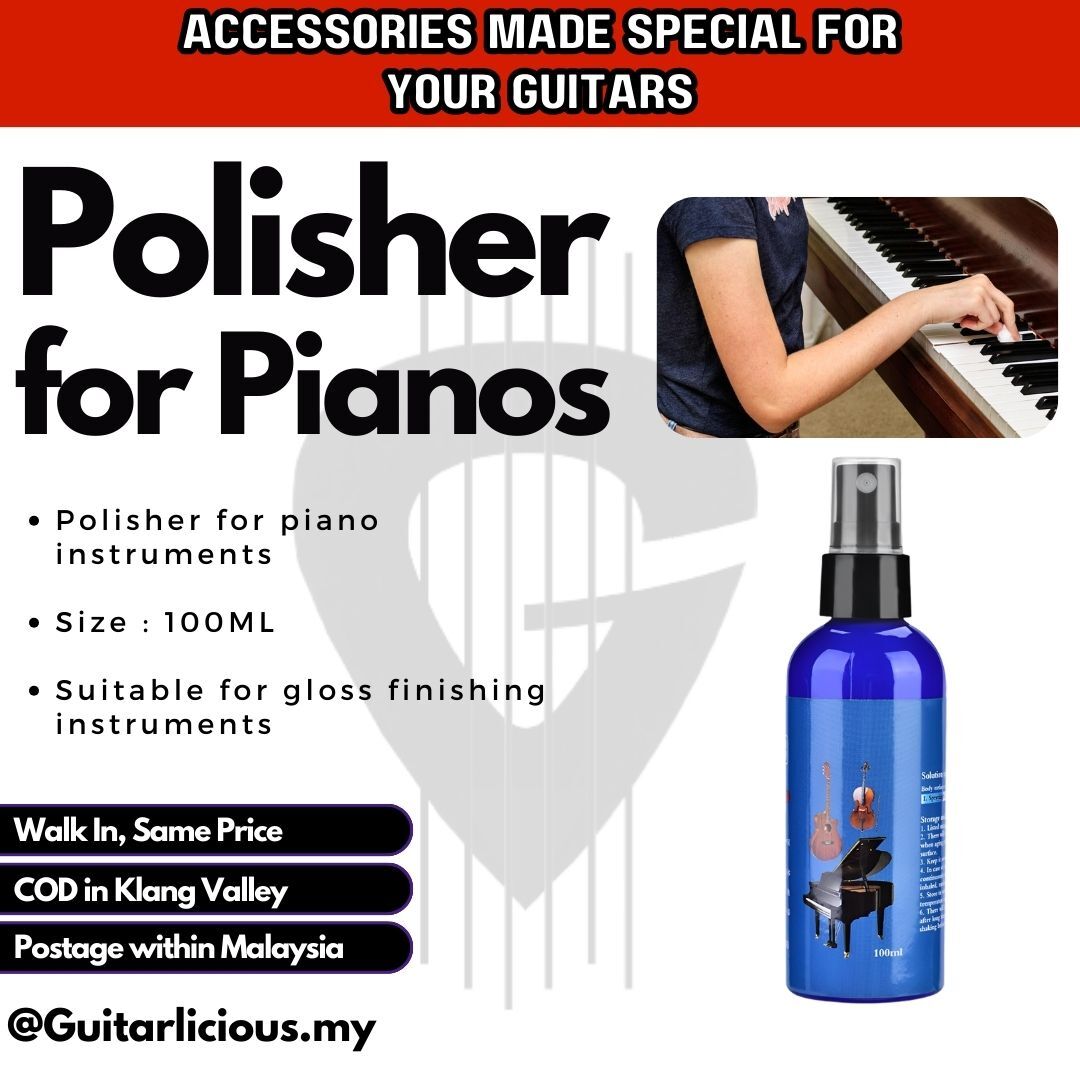 Piano Polisher Cleaner / Piano Care 100ml ( PA33 / PA-33 ) – GUITARLICIOUS