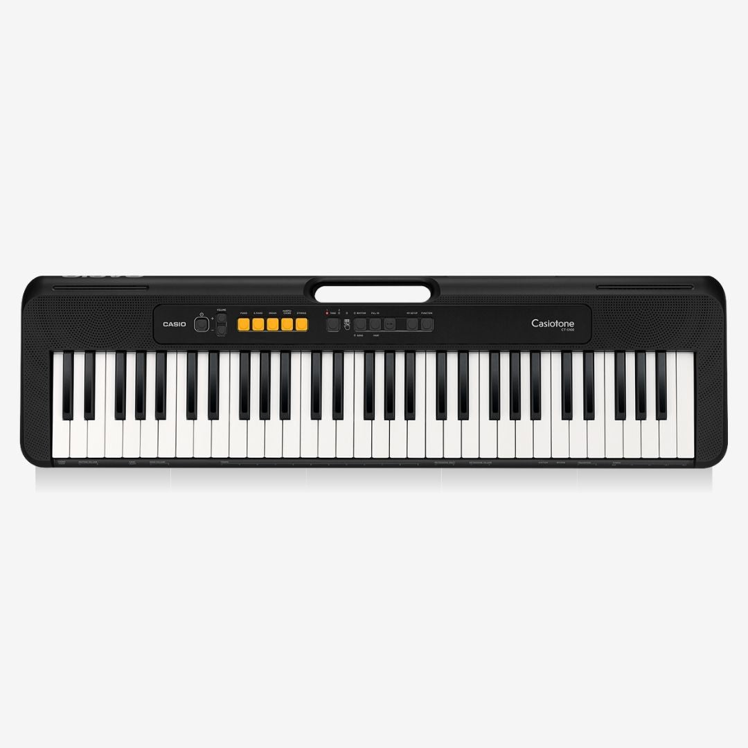 CASIO CT-S100 61-Keys Casiotone Portable Keyboard, Bundle Set (CTS100 ...