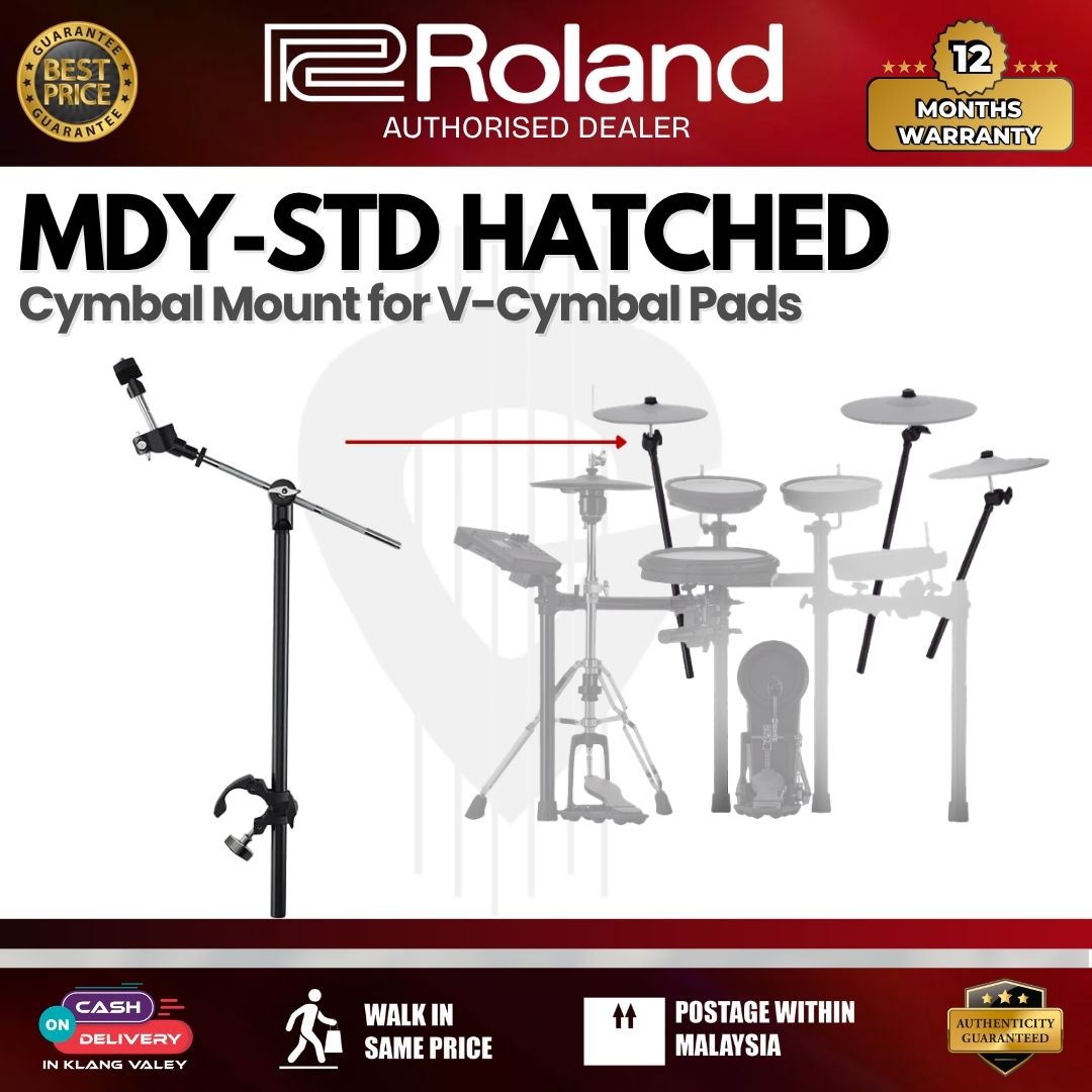 Roland MDY-STD Hatched Cymbal Mount for V-Cymbal Pads (MDYSTD/MDY STD ...