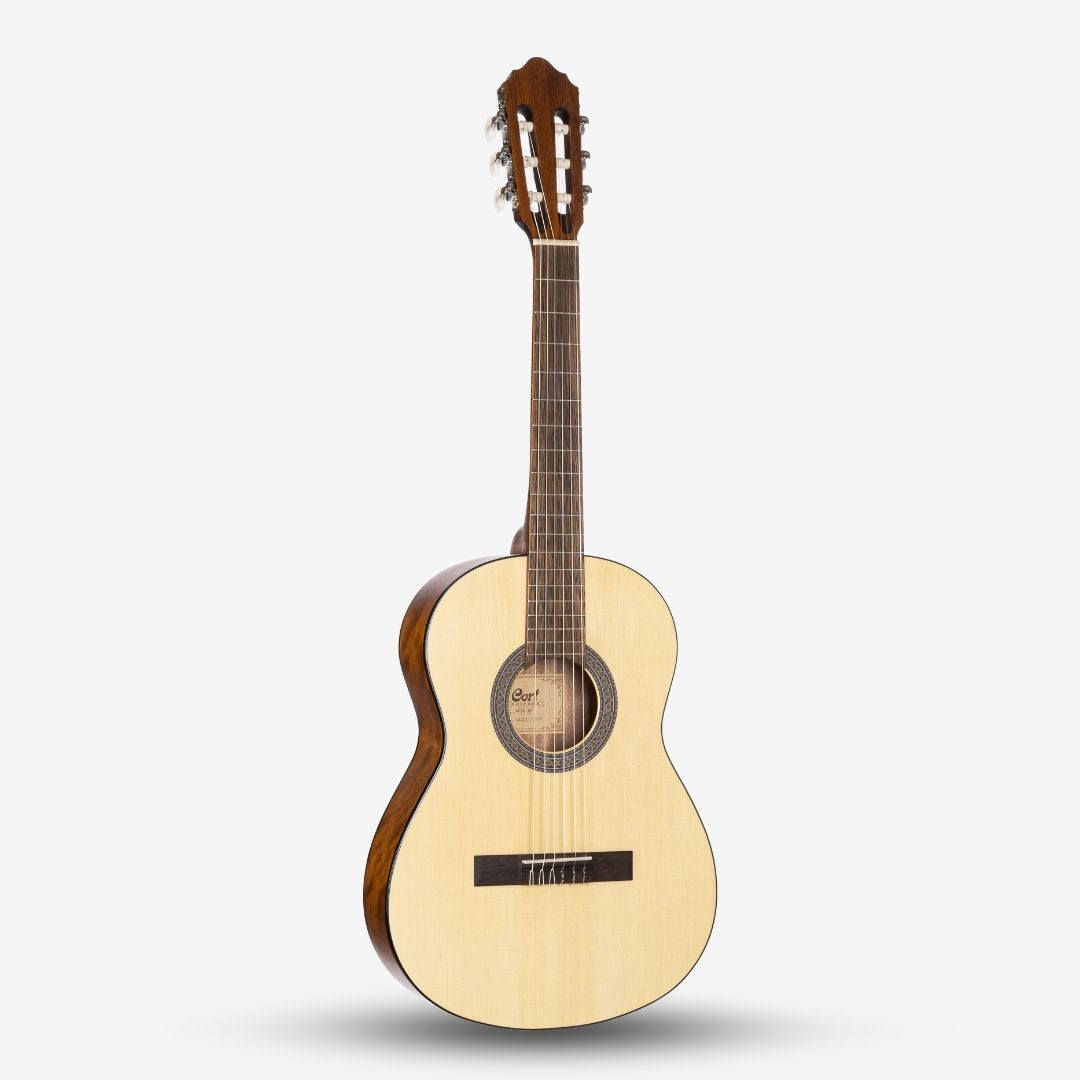 Cort AC70 36 inch Classical Guitar with Gig Bag - Open Pore Natural ...