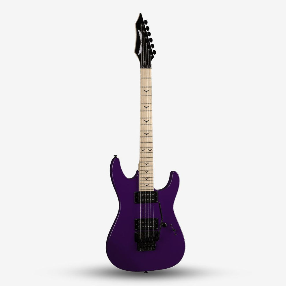 Dean Custom Zone II Maple FB Floyd Rose, Electric Guitar - Purple ...