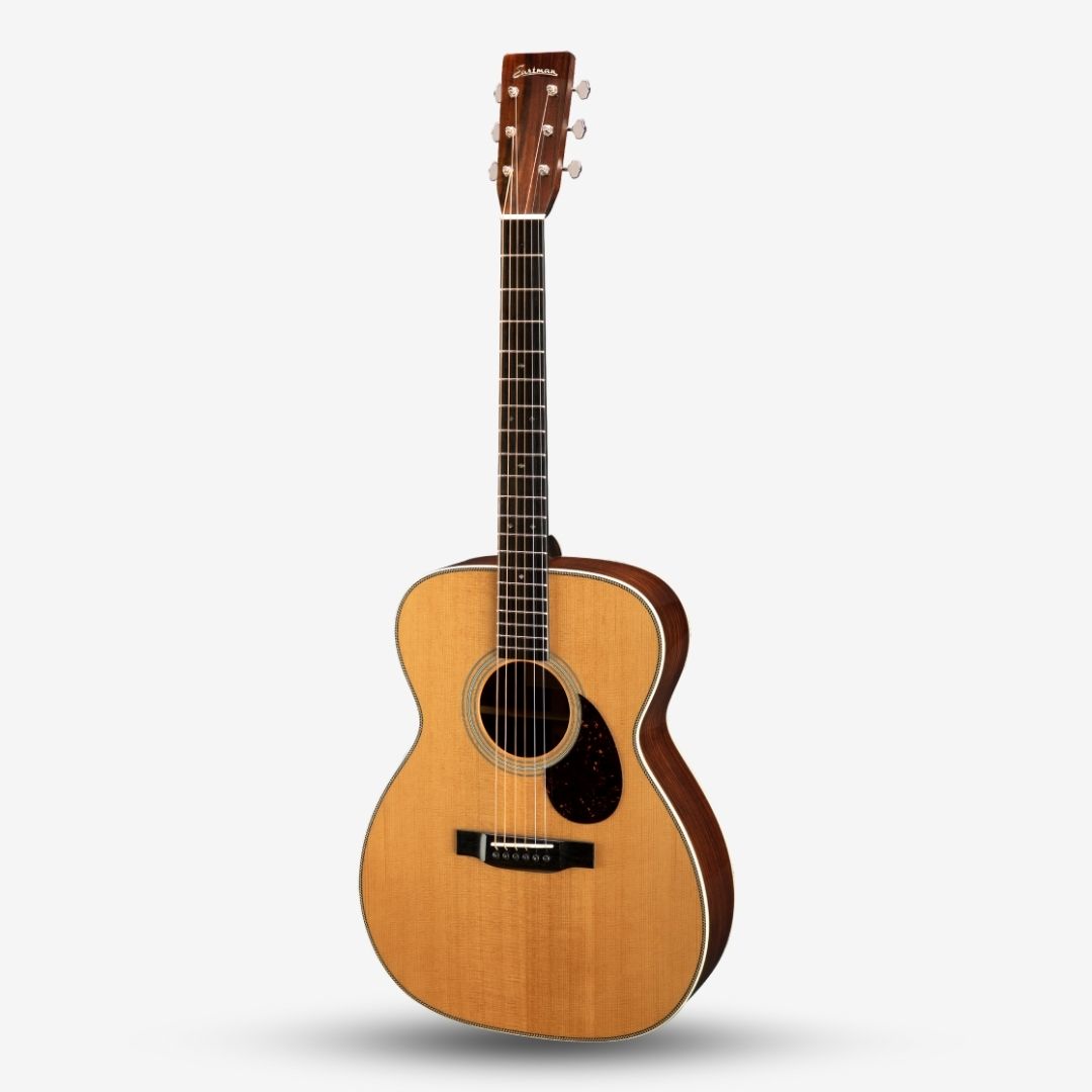Eastman E8-OM TC Ochestra Solid Sitka Spruce Top (Thermo-cured) & Soli ...