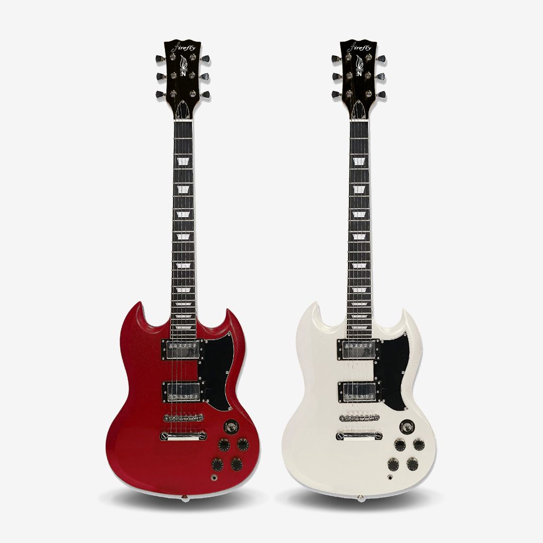 Firefly SG Series Solid Tune-O-Matic Double Humbucker (HH) Electric Gu ...