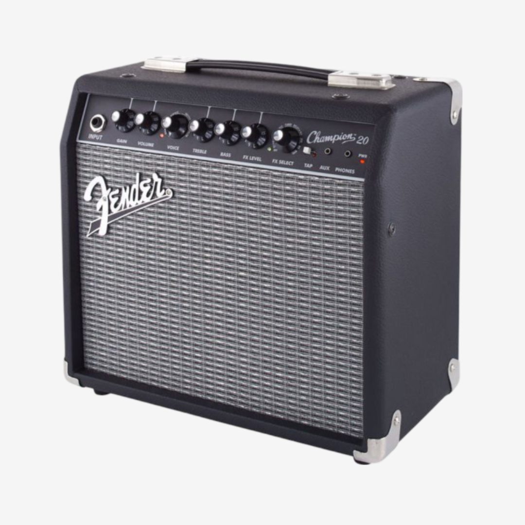 FENDER Champion 20G Guitar Combo Amplifier (20watts) – GUITARLICIOUS