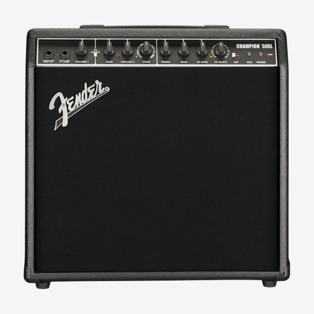 Fender Champion 50XL (50 watts) Guitar Combo Amplifier, 230V UK ...