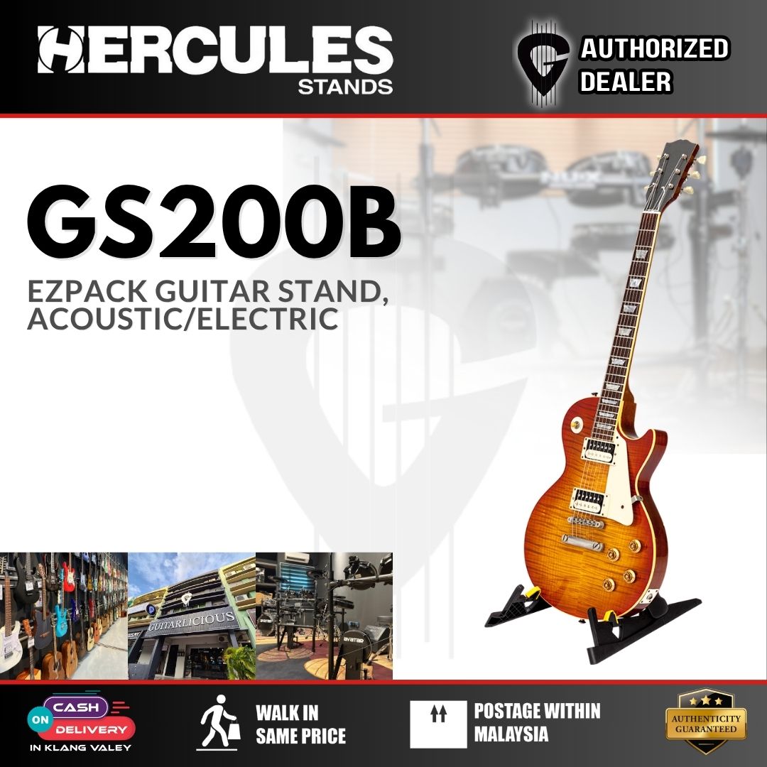 Hercules MS434B Quick Turn Tripod Mic Boom Stand - (GS200B) – GUITARLICIOUS