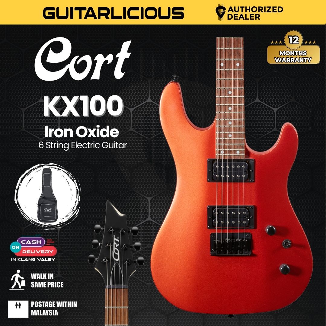 Cort KX100 Electric Guitar – Iron Oxide – GUITARLICIOUS