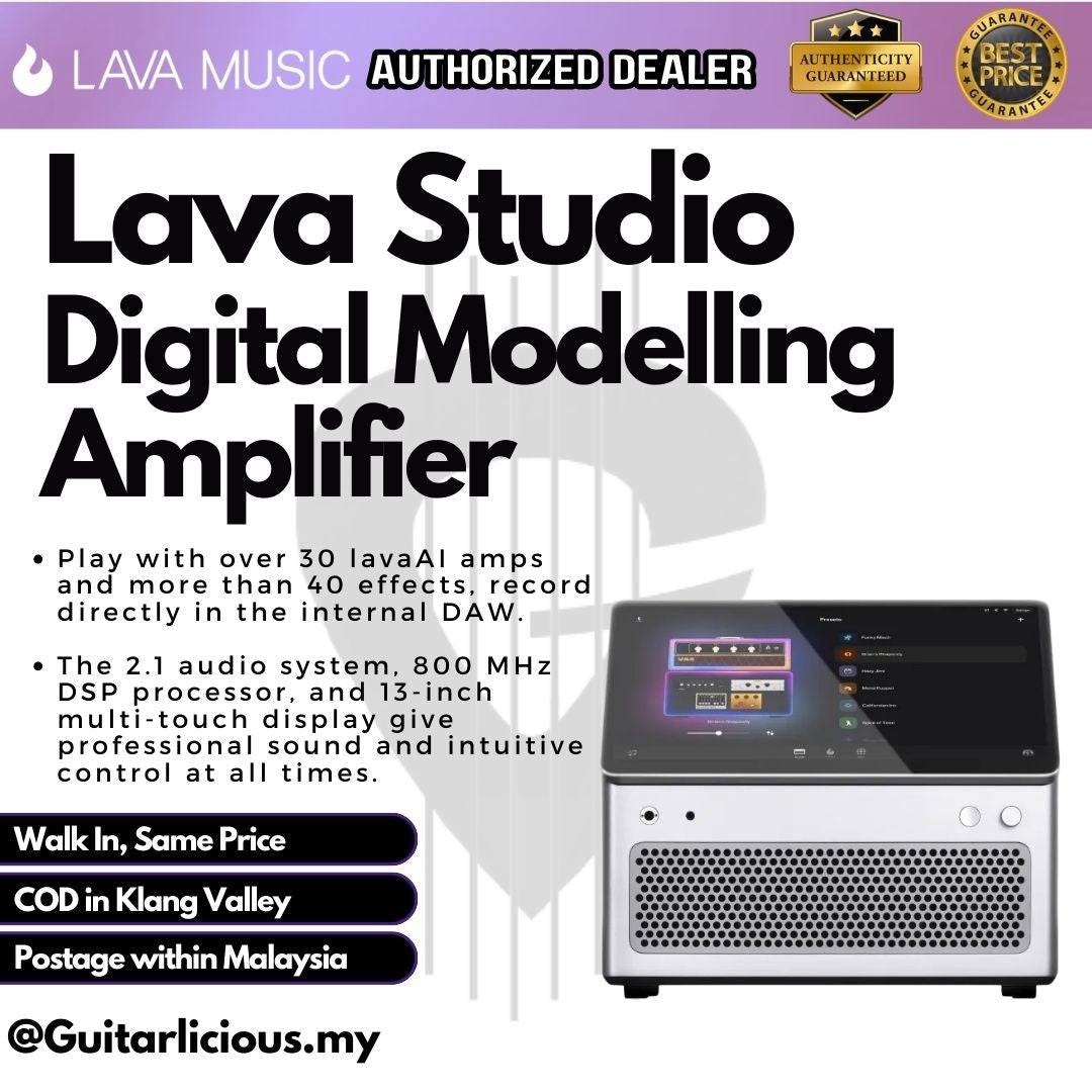 Lava Studio Digital Modelling Amplifier – GUITARLICIOUS