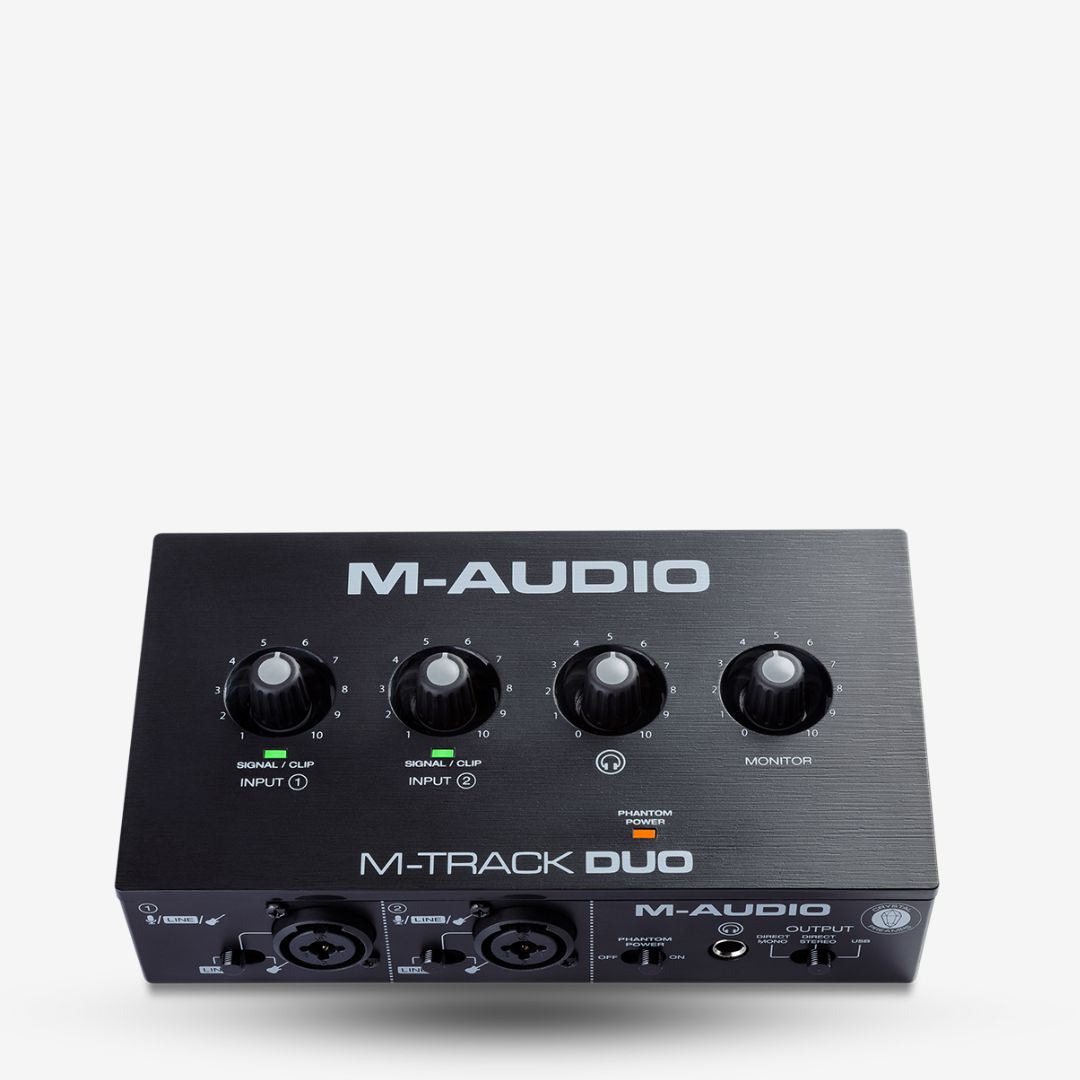 M-Audio M-Track Duo 2-in 2-out USB Audio Interface ( M Track / M-Track ...