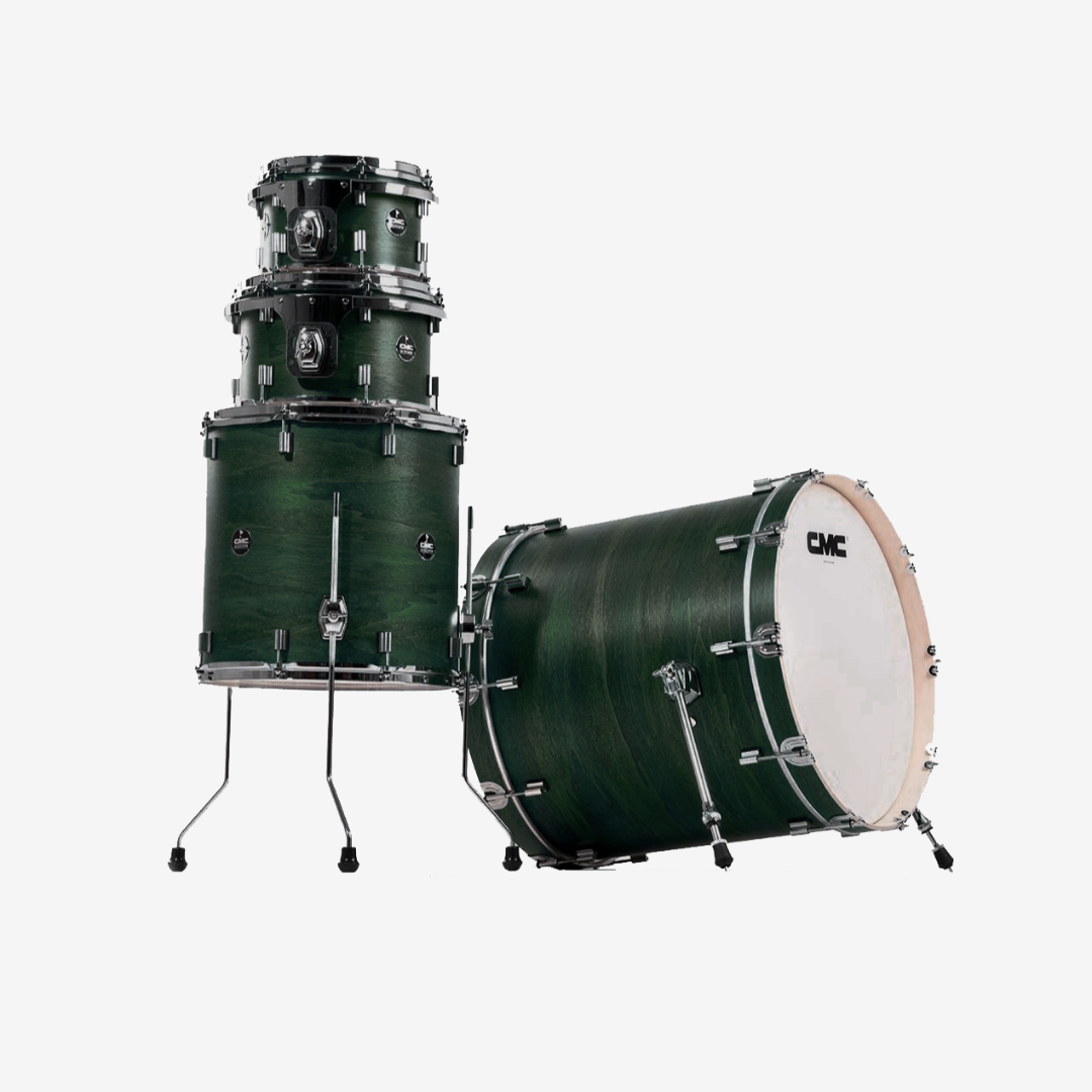 CMC Prelude Poplar 5 Piece Acoustic Drum Set - Army Green – GUITARLICIOUS