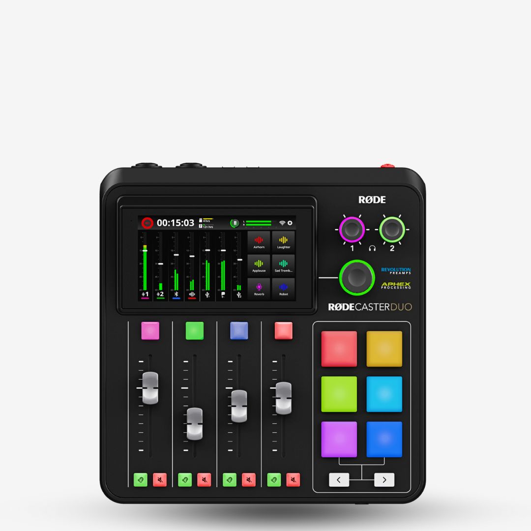 RODE RODECaster Duo Integrated Audio Production Studio for Podcaster a ...