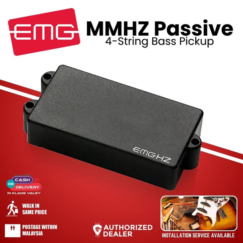 EMG MMHZ Passive 4-String Bass Pickup – GUITARLICIOUS