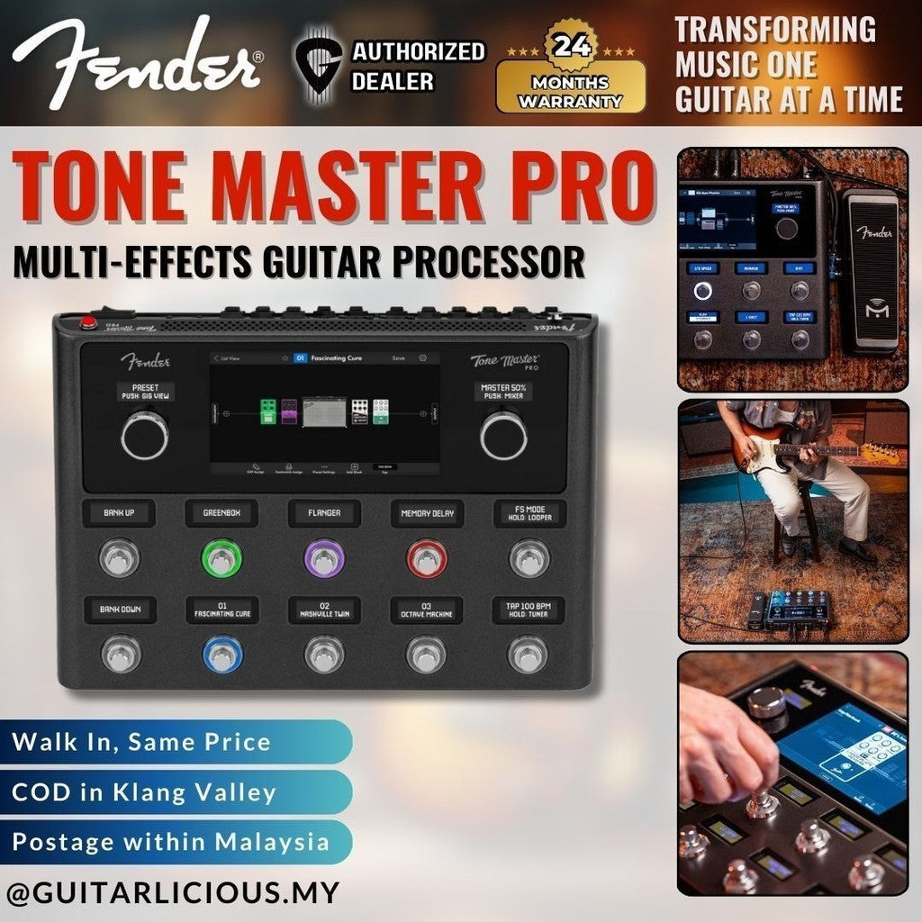 Fender Tone Master Pro Multi-effects Guitar Processor, UK Plug ...